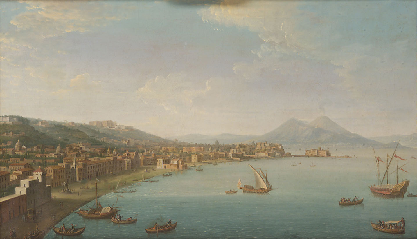 Kunsthistorisches Museum: Ansicht von Neapel von Nordwesten
