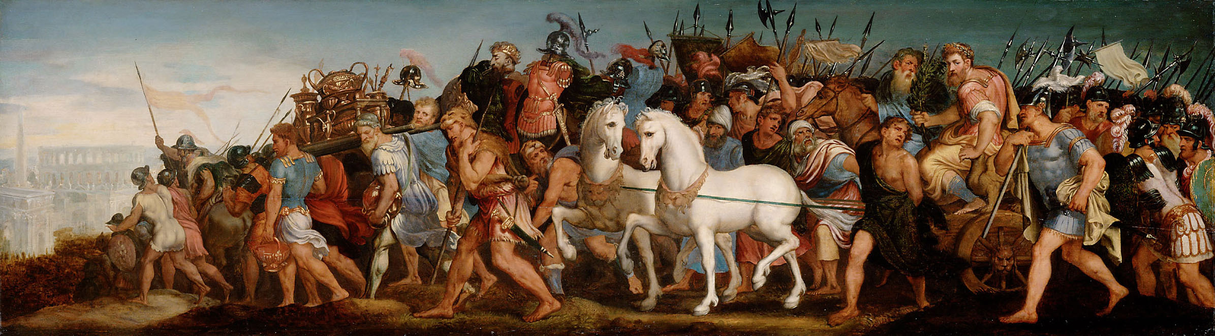 Kunsthistorisches Museum: Römischer Triumphzug