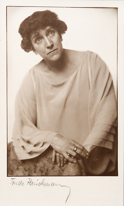 Theatermuseum: Zivilporträt: Anna Bahr-Mildenburg