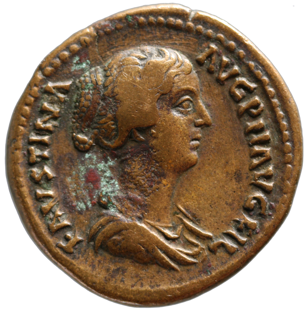 Kunsthistorisches Museum: Faustina II. (unter Antoninus I. Pius)