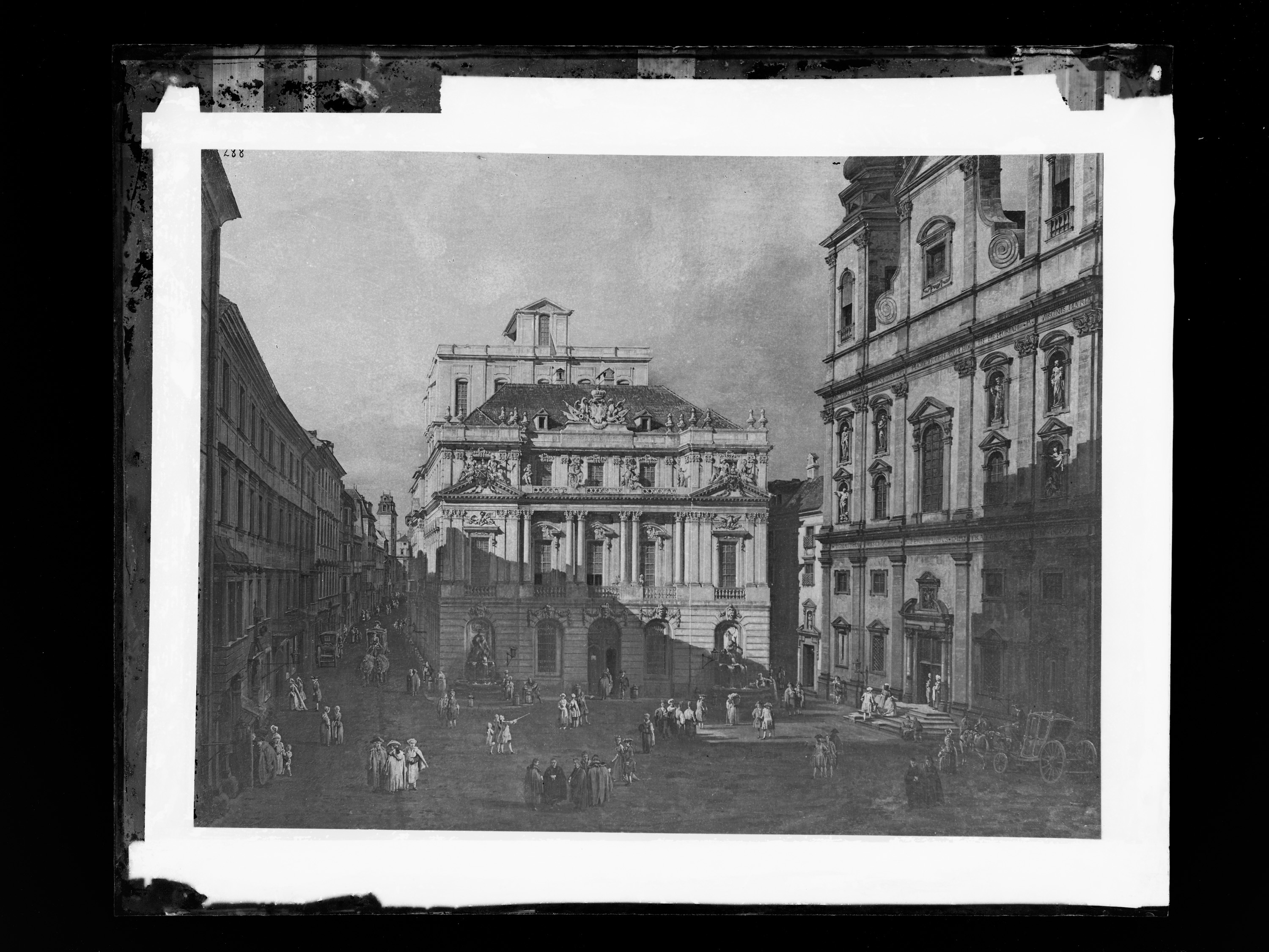 Kunsthistorisches Museum: Der Universitätsplatz in Wien