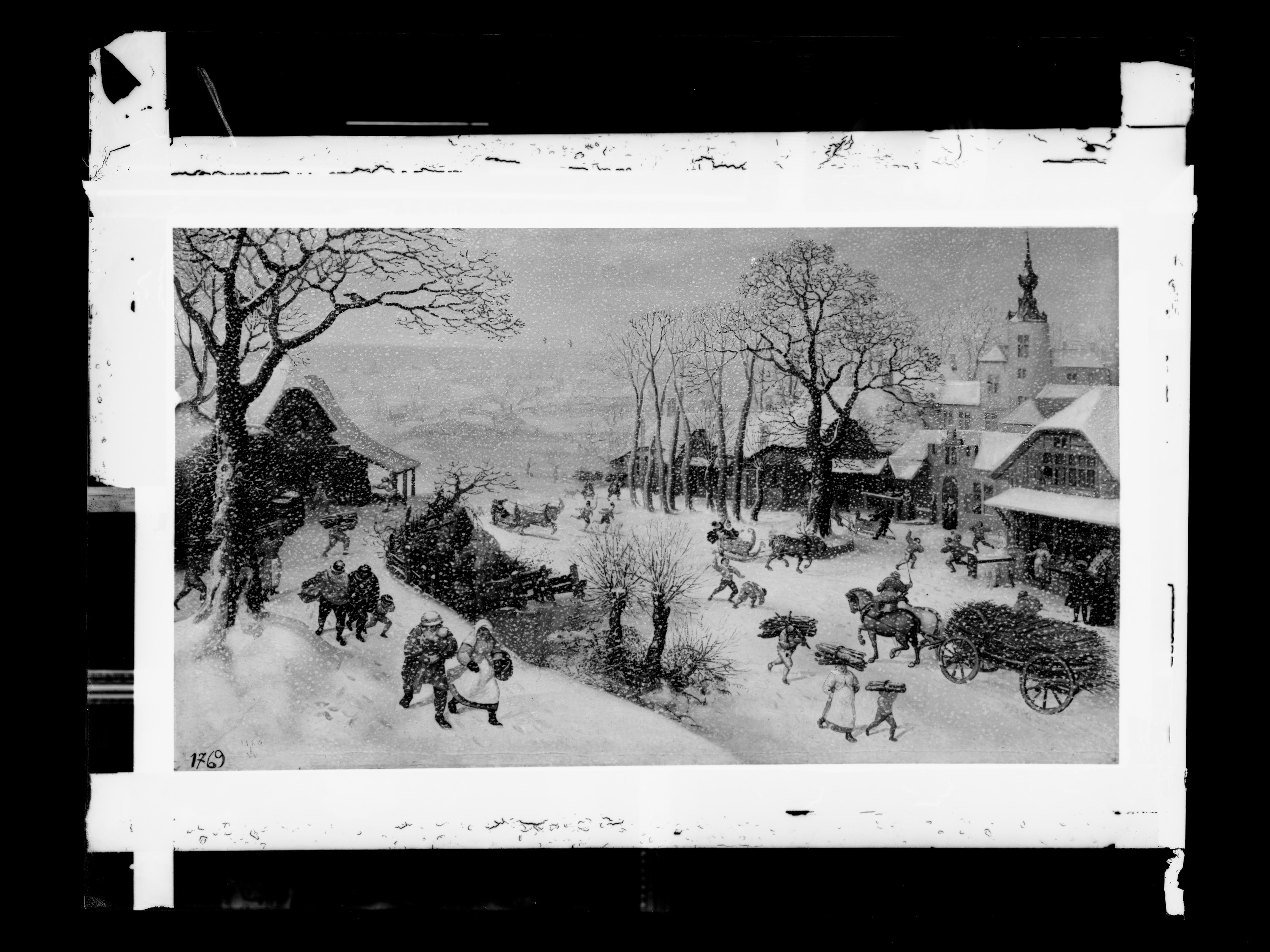 Kunsthistorisches Museum: Winterlandschaft (Jänner oder Februar)