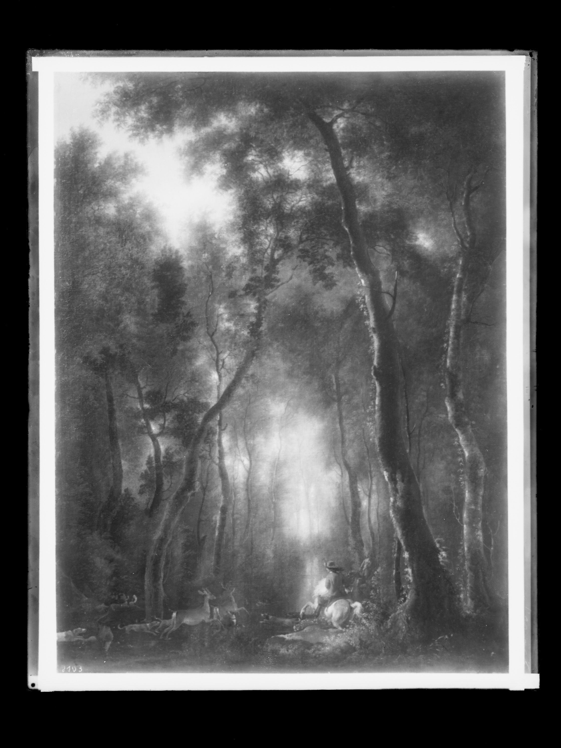 Kunsthistorisches Museum: Waldlandschaft mit Hirschjagd