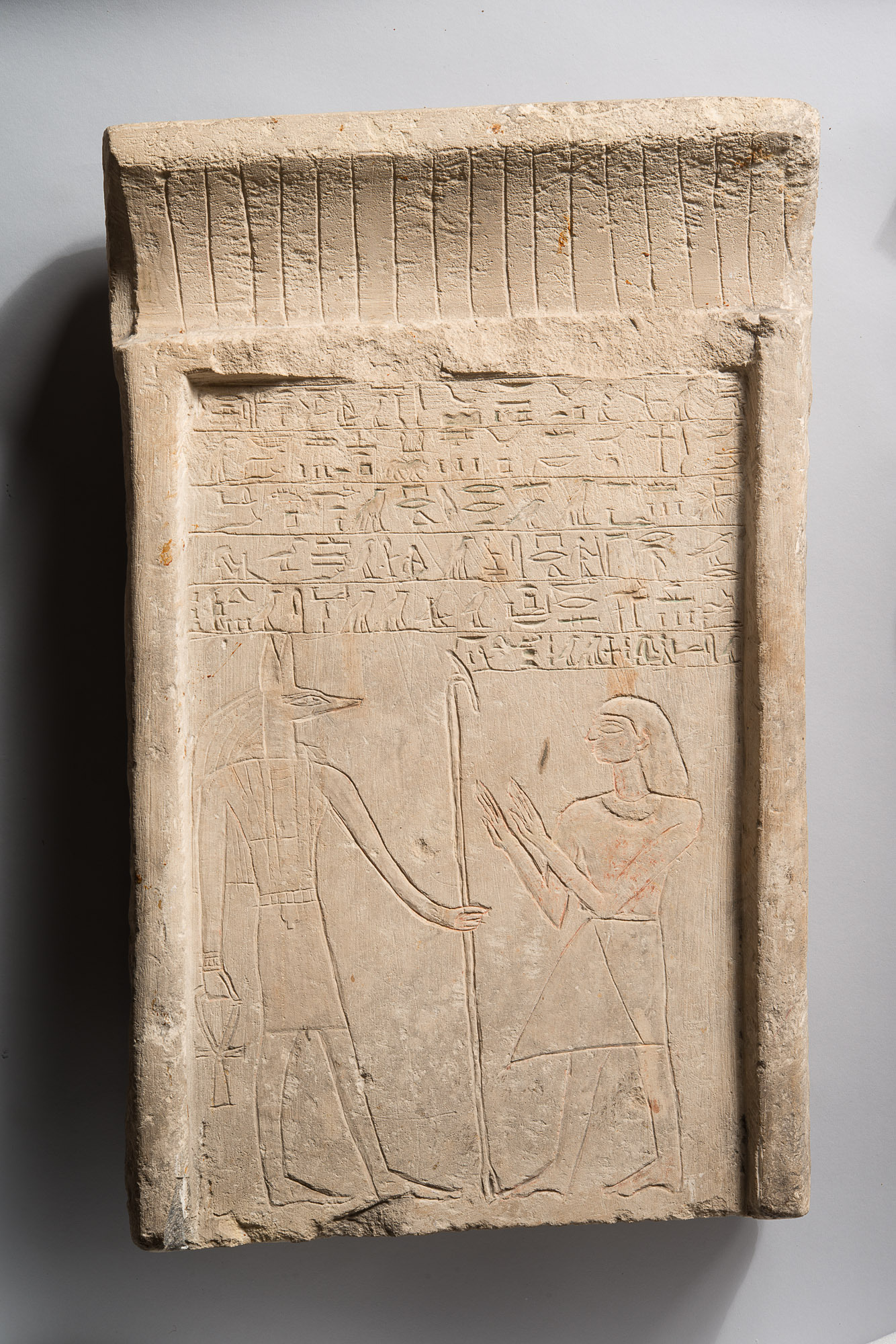Kunsthistorisches Museum: Stele des Sesostris (Es-en-weseret)