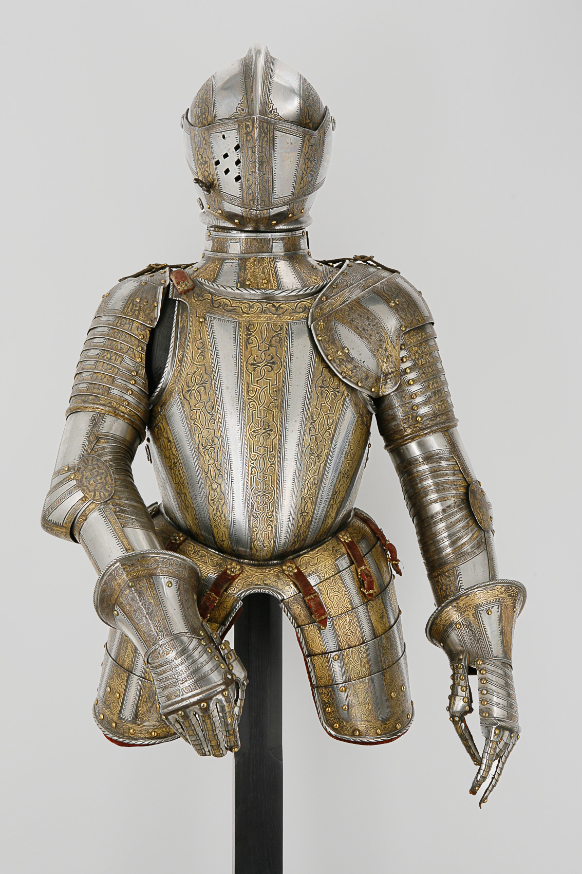 Kunsthistorisches Museum: Harnisch: Halber Prunkharnisch