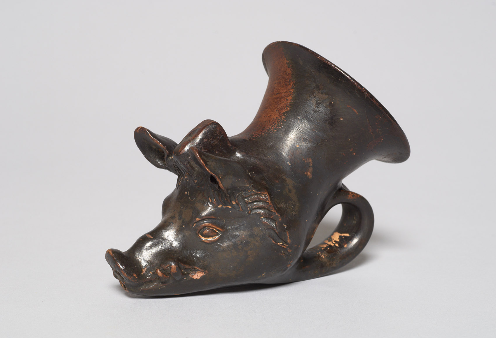 Kunsthistorisches Museum: Rhyton: Rhyton mit Eberkopf