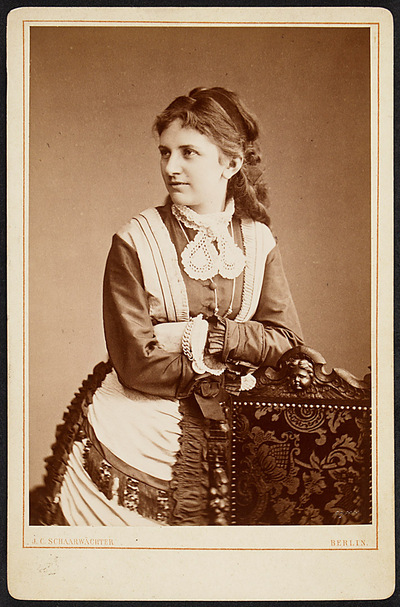 Theatermuseum: Zivilporträt: Marie Kessler