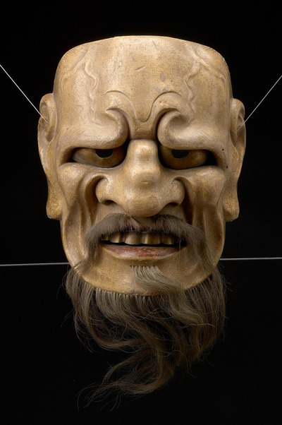 Nō-Maske, Böser Alter | Weltmuseum Wien