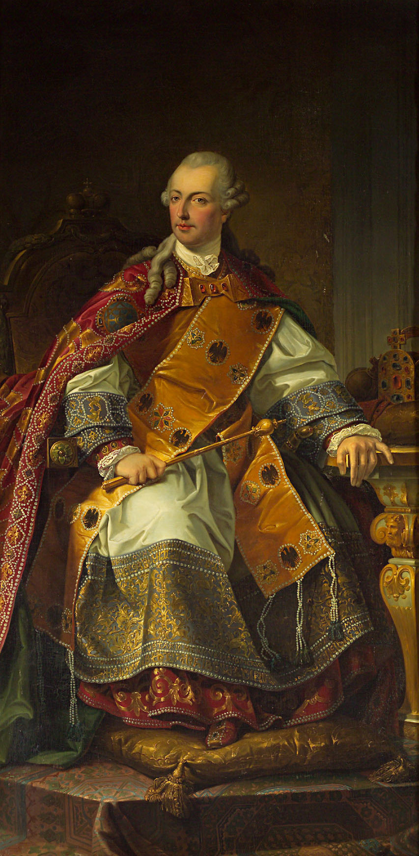 Kunsthistorisches Museum: Joseph II. (1741-1790) im Krönungsornat