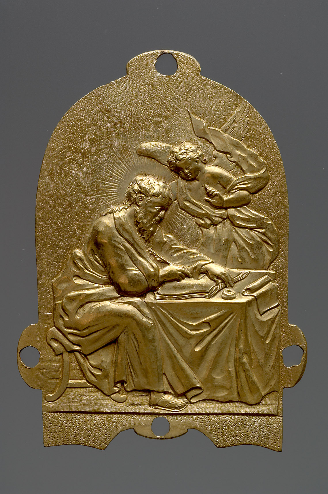 Kunsthistorisches Museum: Evangelist Matthäus; Rest einer substitutorischen Reichskrone Kaiser ...