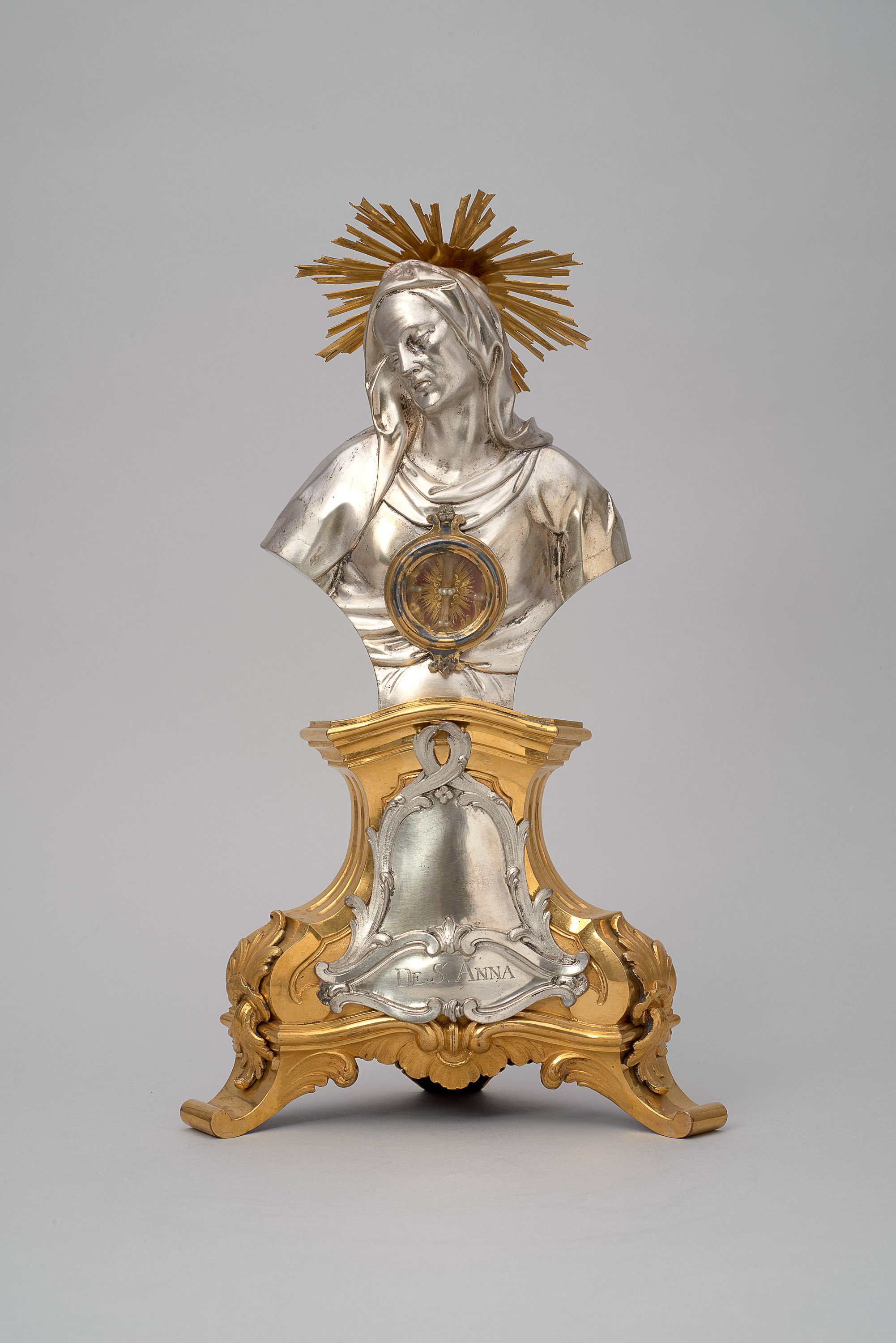 Kunsthistorisches Museum: Reliquienbüste der hl. Anna